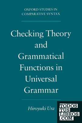 Checking Theory And Grammatical Functions In Universal Grammar de ...