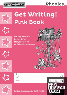 Read Write Inc - Phonics Set 3 Pink Get Writing! Books Pack Of 10 de ...
