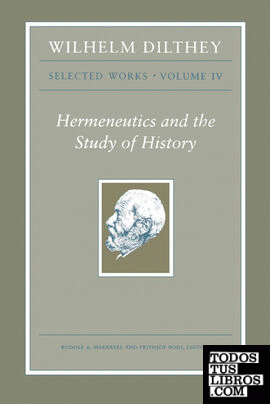 Todos los libros del autor Dilthey Wilhelm
