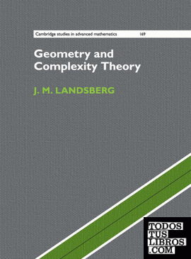 Geometry And Complexity Theory de J. M. Landsberg 978-1-107-19923-1
