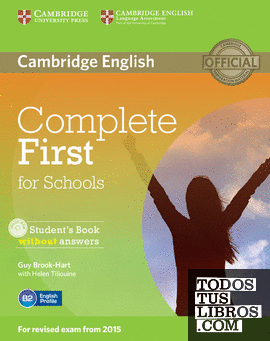 Complete First For Schools Student's Book Without Answers With CD-ROM ...