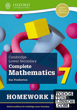 NEW Cambridge Lower Secondary Complete Mathematics 7: Homework Book - Pack Of 15 (Second Edition ...