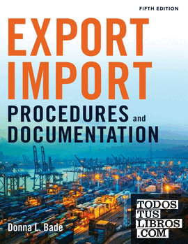 Export;Import Procedures And Documentation de Donna Bade 978-1-4002-4239-9