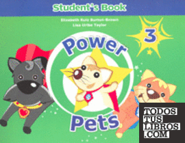 POWER PETS 3. PRESCHOOL. STUDENT'S BOOK de ELIZABETH RUIZ BURTON BROWN ...
