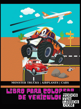 Libro Para Colorear De Vehículos de R. Dagbjort Wilington 978-80-435-2485-1