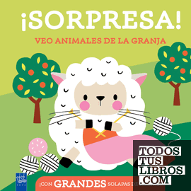 ¡Sorpresa! Veo Animales De La Granja de YOYO 978-84-08-29684-3