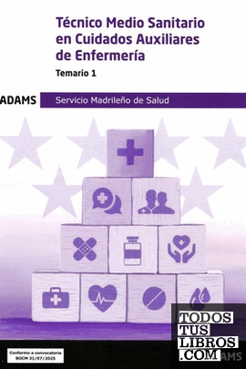 Temario 1 Técnico Medio Sanitario En Cuidados Auxiliares De Enfermería ...