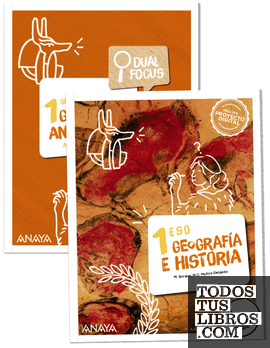 Geografía E Historia 1. + Dual Focus de Burgos Alonso, Manuel / Muñoz-Delgado y Mérida, Mª ...