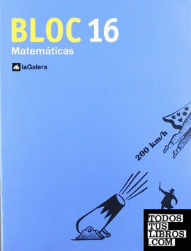 Bloc, Matemáticas, Educación Primaria, 3 Ciclo. Cuaderno 16 de Canals ...