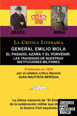 Todos los libros del autor Emilio Mola