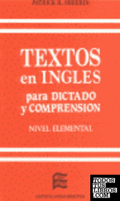 Textos En Inglés Para Dictado Y Comprensión (nivel Elemental) de ...